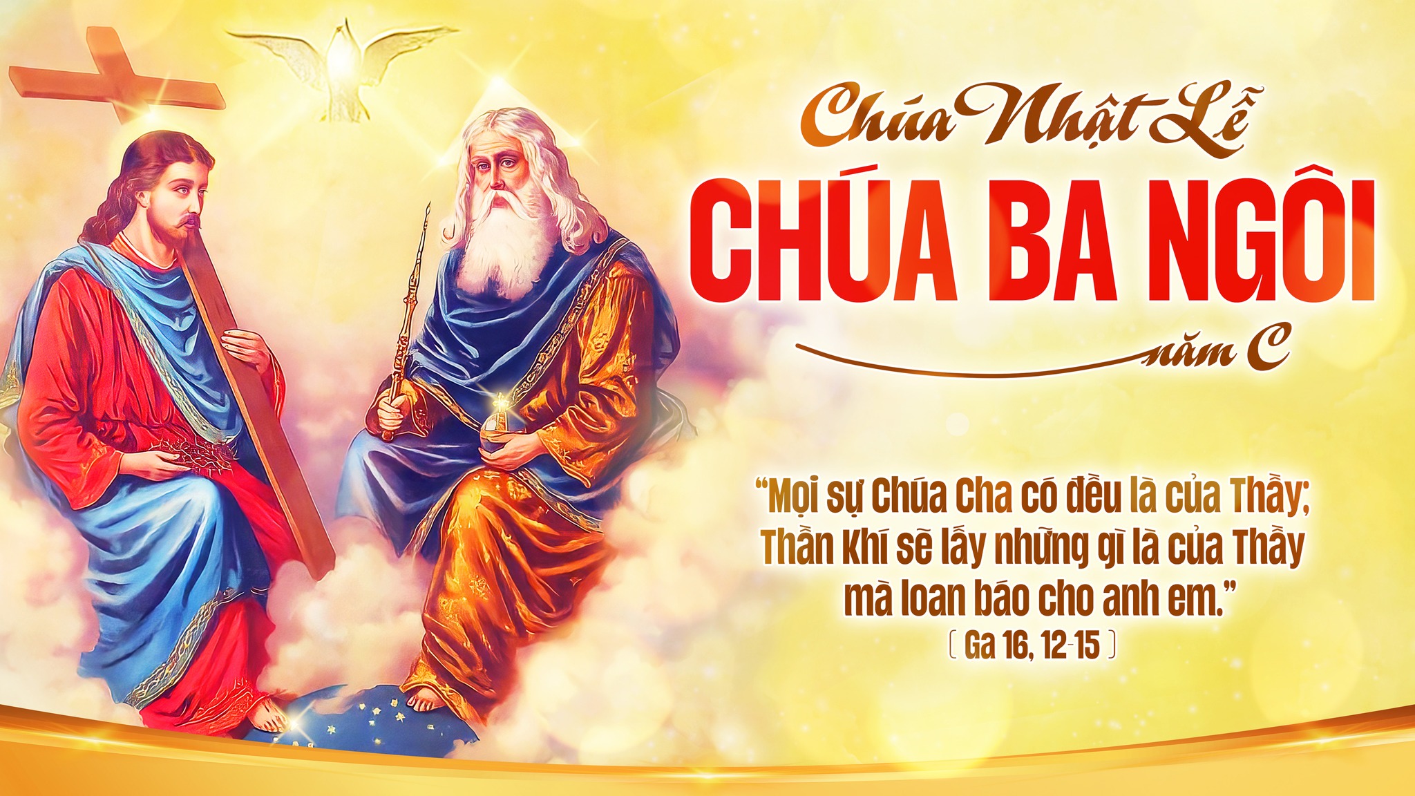 CÁC BÀI SUY NIỆM CHÚA NHẬT CHÚA BA NGÔI