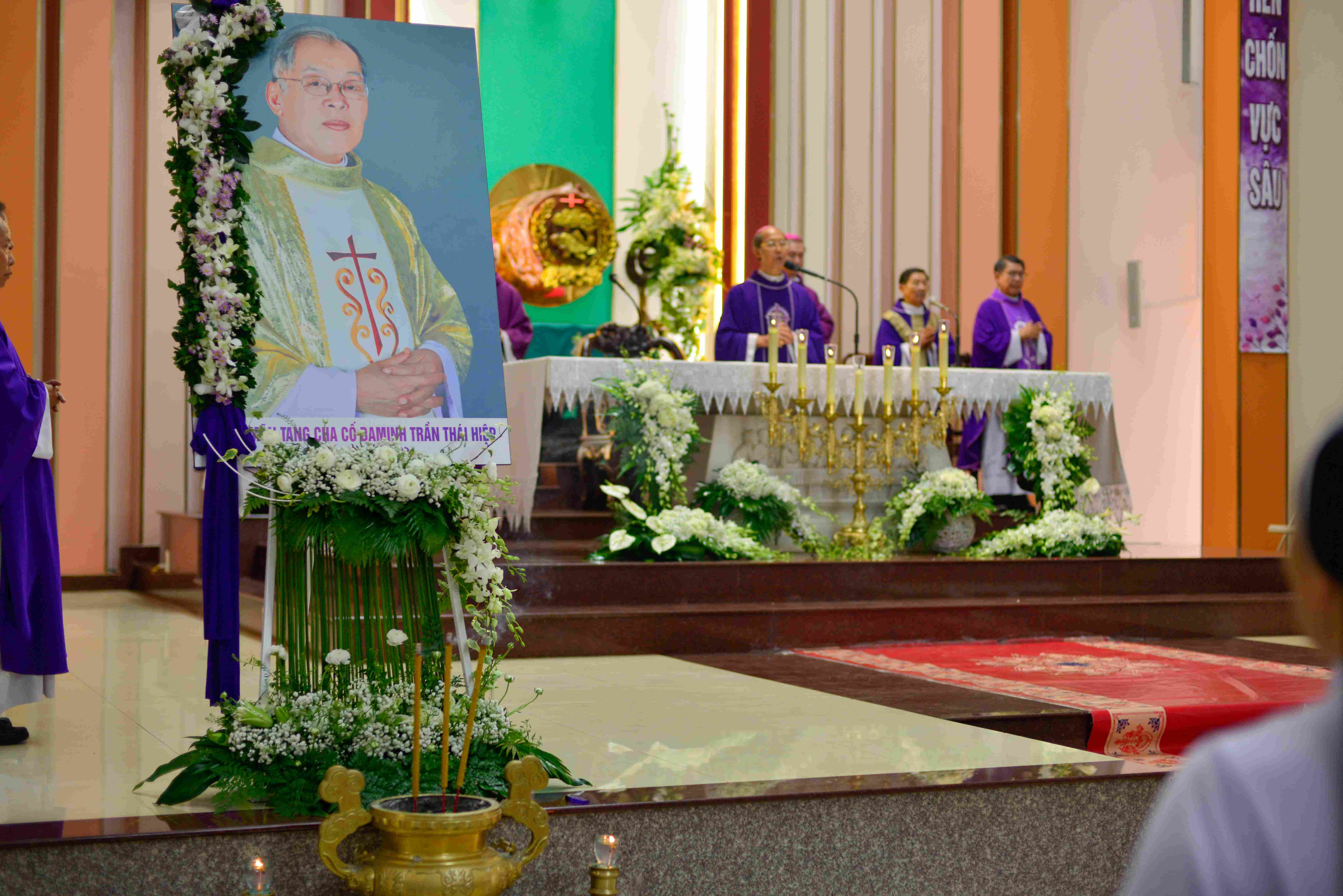 THÁNH LỄ GIỖ MÃN TANG CHA CỐ ĐAMINH TRẦN THÁI HIỆP TẠI GIÁO XỨ XUÂN KHÁNH